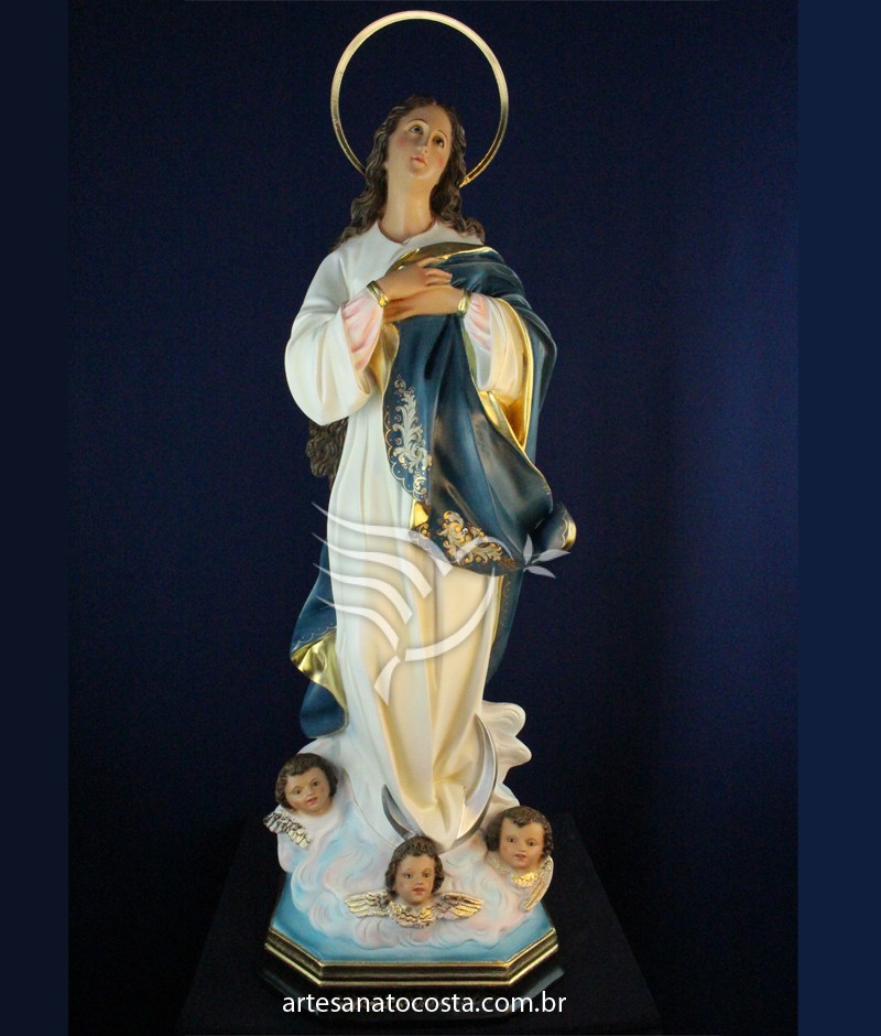 Nossa Senhora Imaculada Conceição 60cm - Artesanato Costa